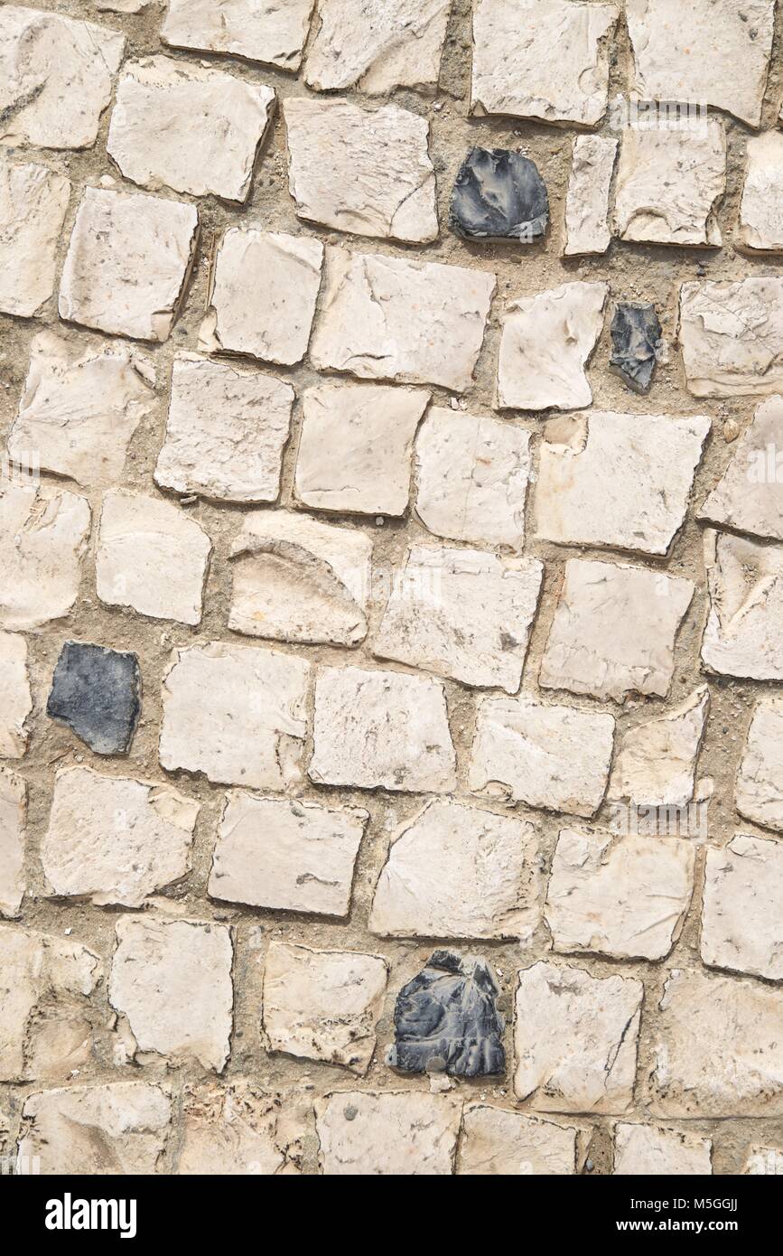 Floor of a street with stone tiles Stock Photo - Alamy