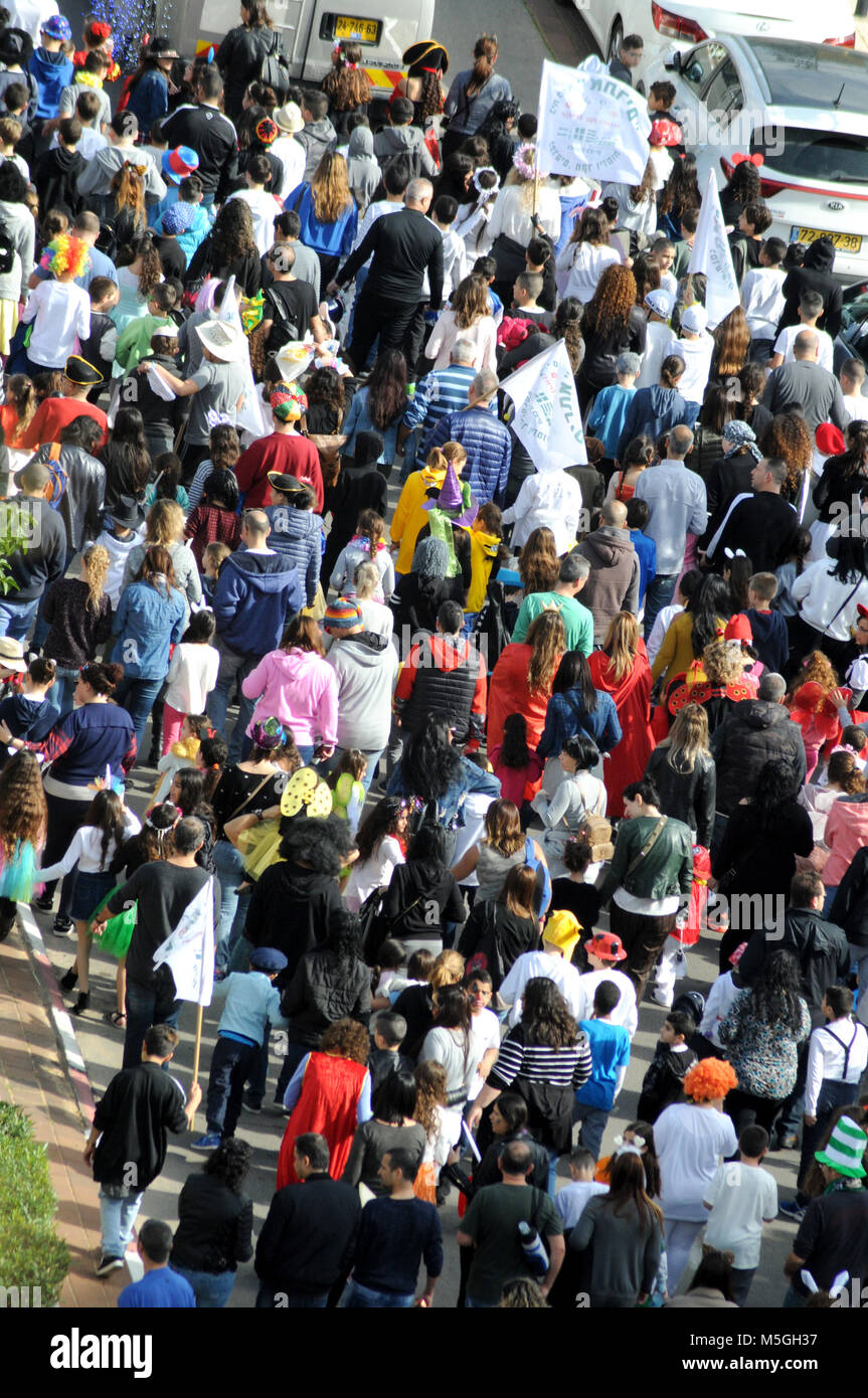 Purim holiday festival - Israel Stock Photo - Alamy