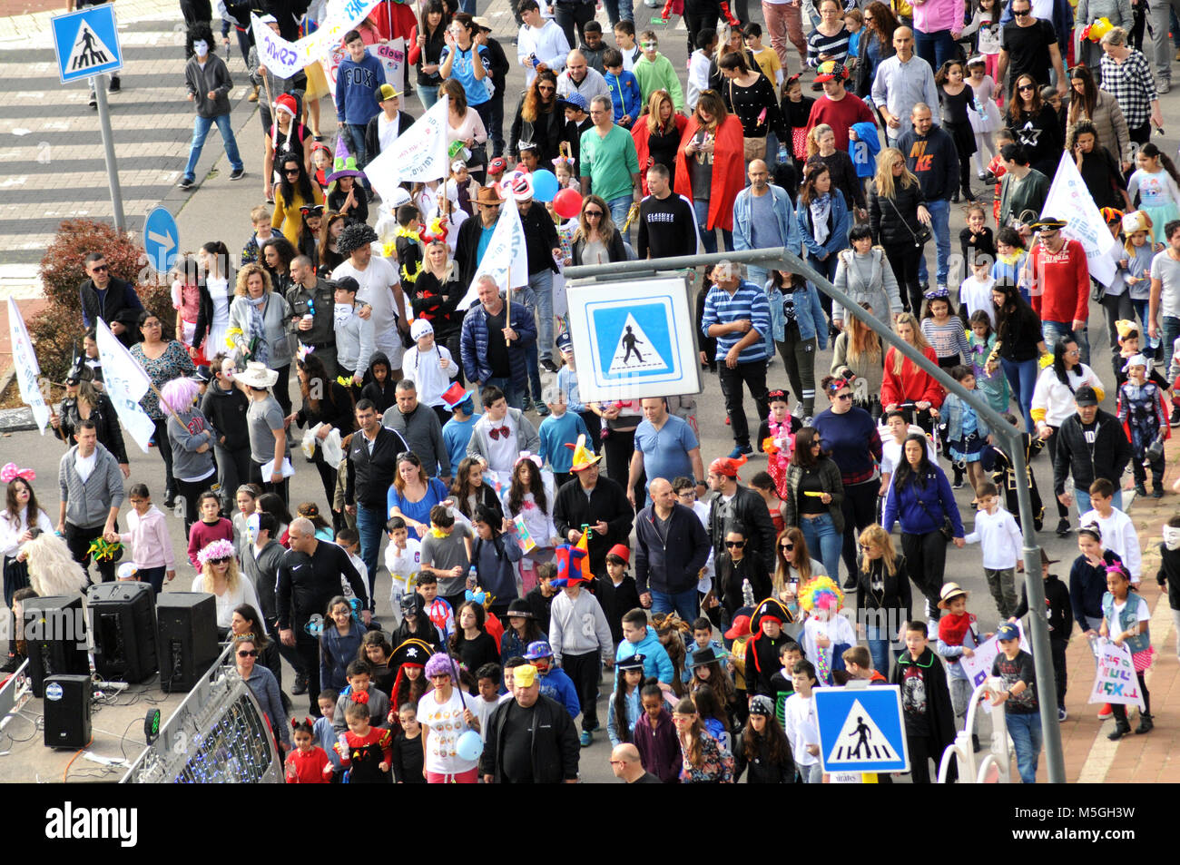 Purim holiday festival - Israel Stock Photo - Alamy