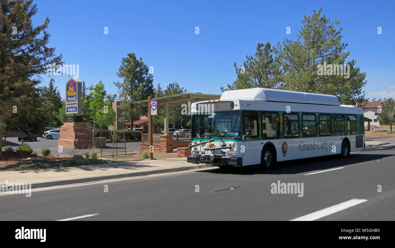South rim shuttle bus hi-res stock photography and images - Alamy