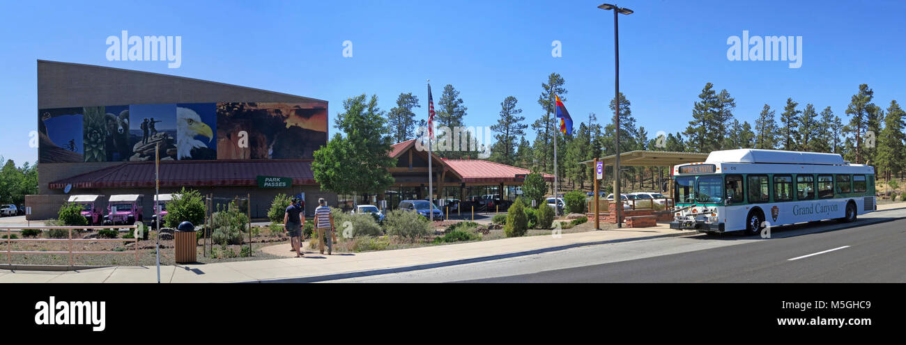 Tusayan Park and Ride Shuttle Route - Imax RP's Bus Grand Canyon ...