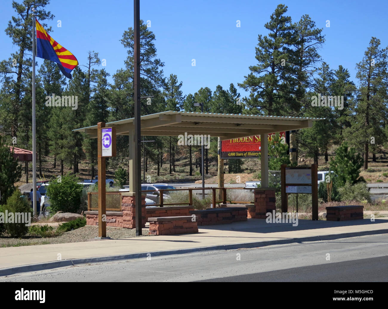 Tusayan Park and Ride Shuttle Route - Imax RP's Bus Grand Canyon ...