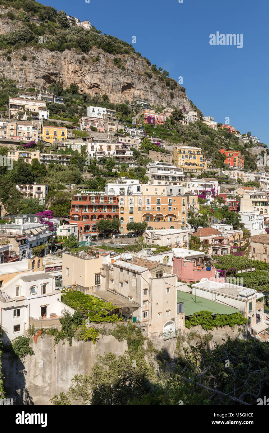 Colourful Positano, the jewel of the Amalfi Coast, with its ...