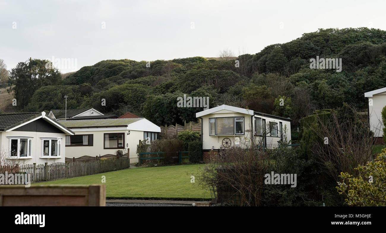 A general view of Blenkinsopp Castle Home Park in Northumberland which ...
