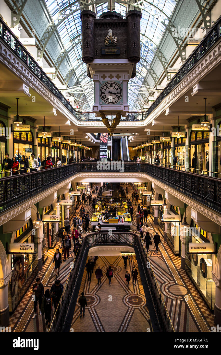 The Queen Victoria Building is an outstanding example of the grand ...