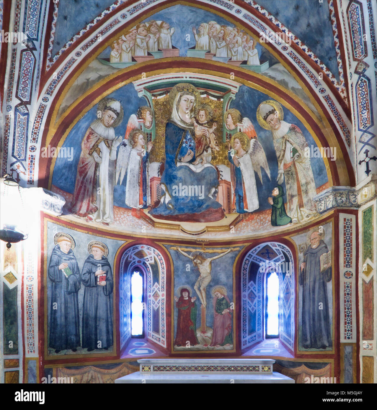 Saint benedict subiaco hi-res stock photography and images - Alamy