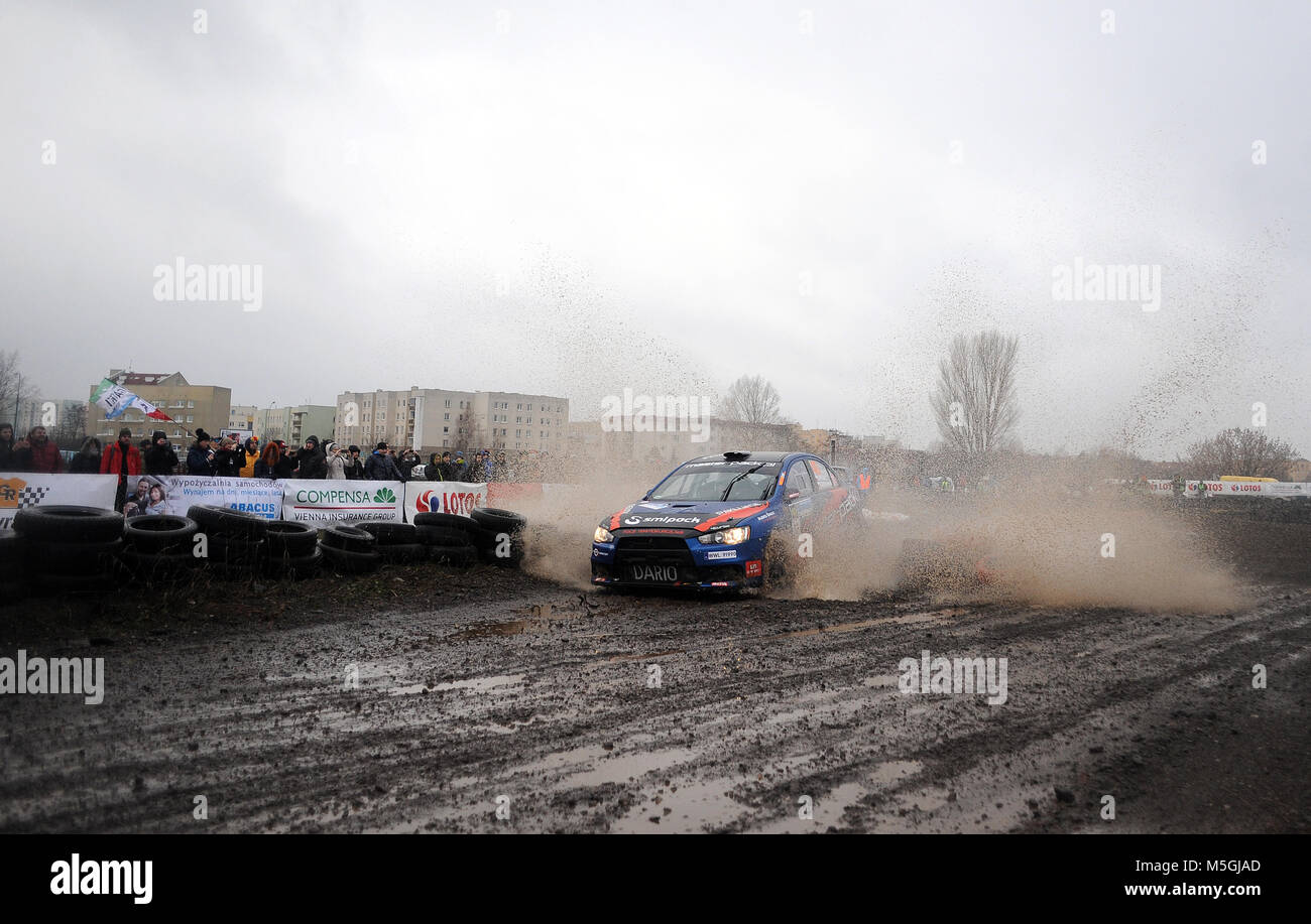 Rally car jump hi-res stock photography and images - Alamy