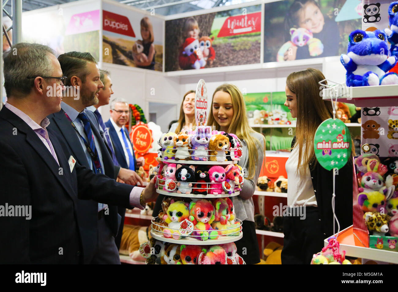 The London Toy Fair opens at Olympia Exhibition Centre. Organised by ...