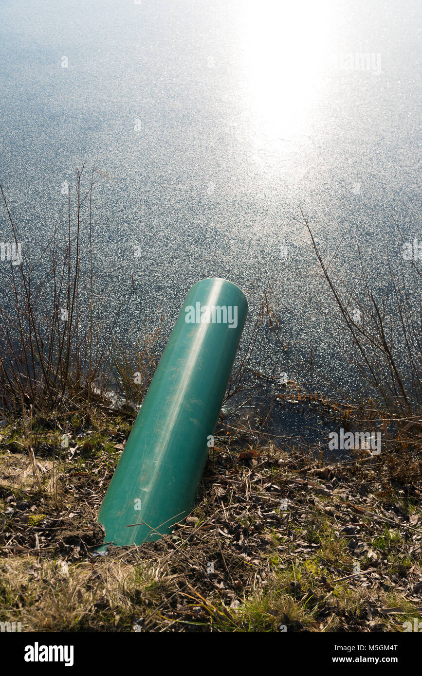Sewer in green industrial hi-res stock photography and images - Alamy