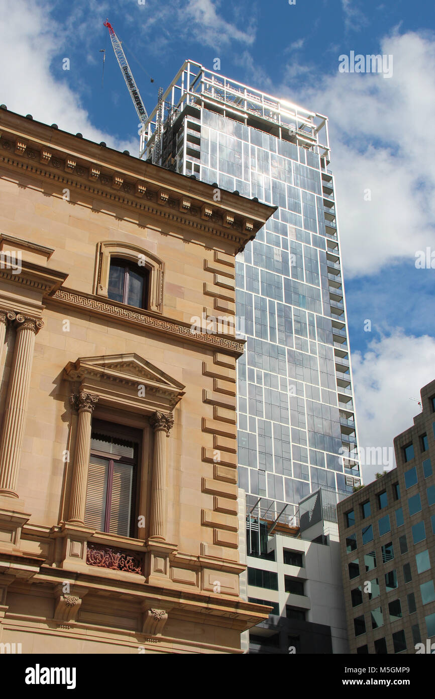 Buildings on MacArthur street in Melbourne (Australia Stock Photo - Alamy