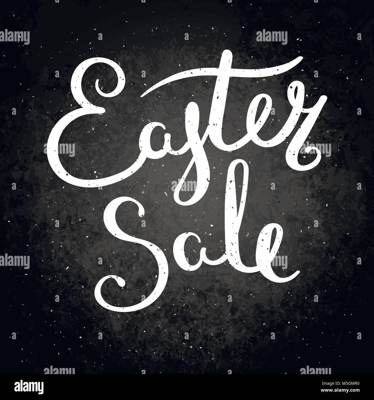 Easter sale. Hand drawn vector lettering phrase. Modern motivating ...