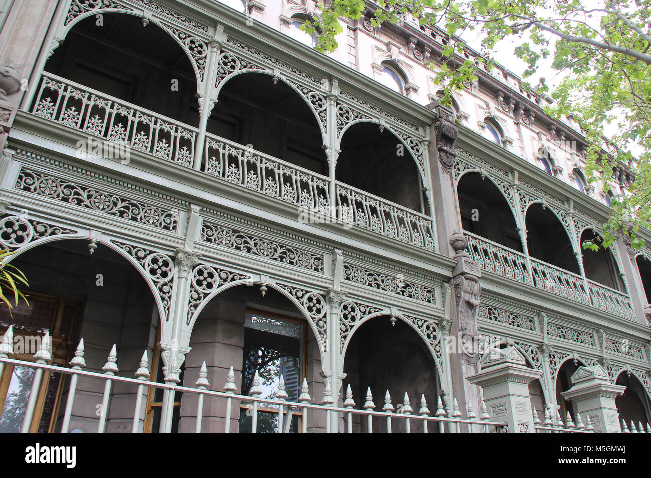 Buildings on Parliament Place in Melbourne (Australia Stock Photo - Alamy