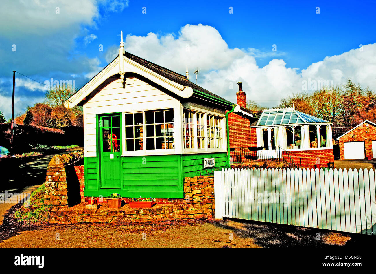 Village railway stations hi-res stock photography and images - Alamy