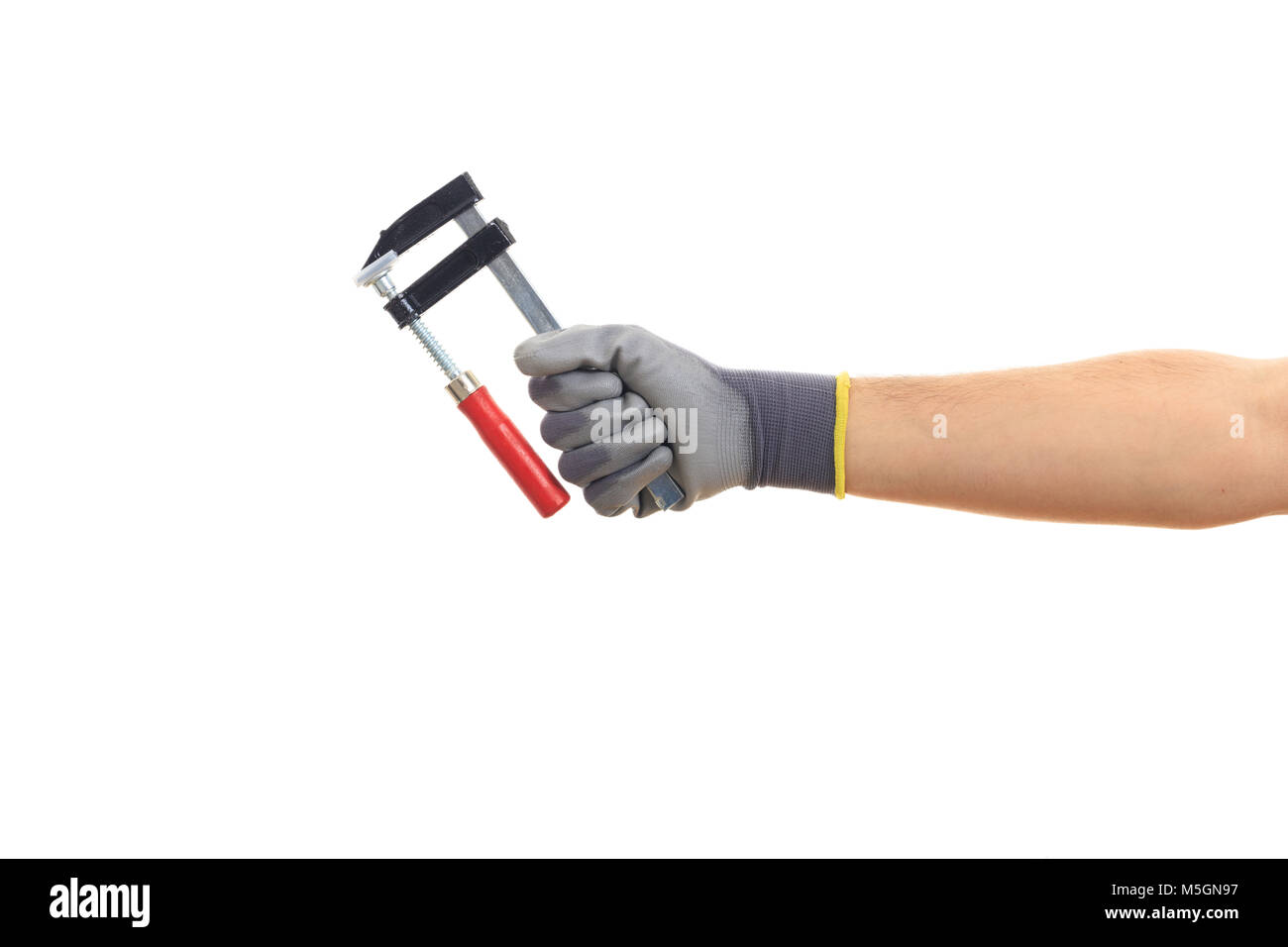 Man clamp hi-res stock photography and images - Alamy