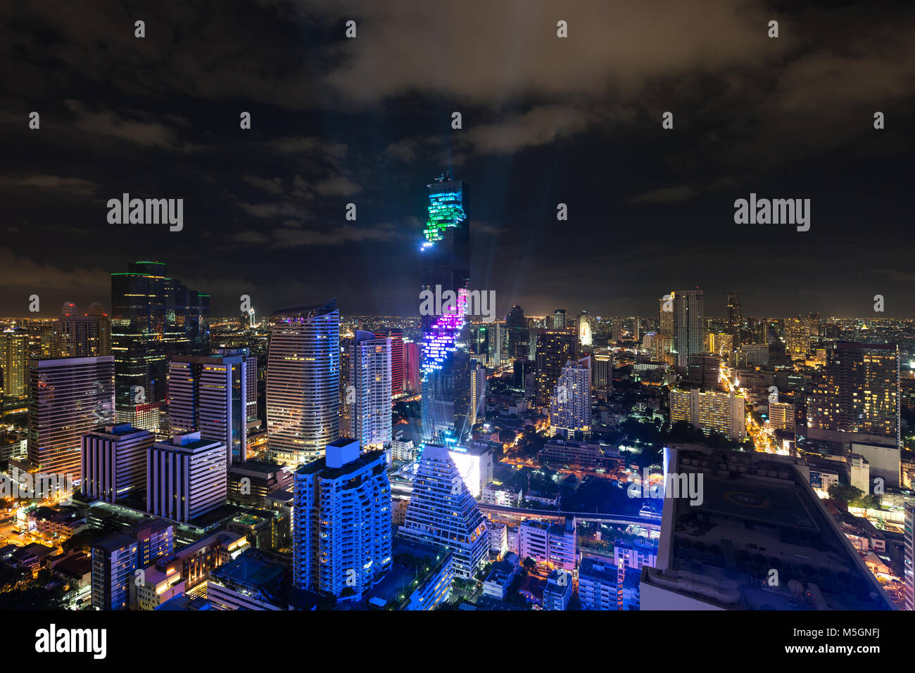 Mahanakhon skyscraper hi-res stock photography and images - Alamy