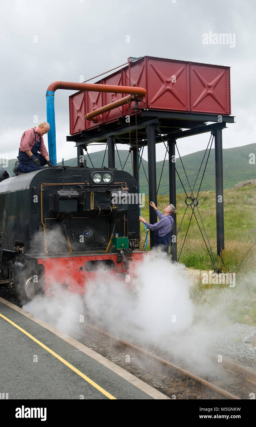 Steam Train Water Tower High Resolution Stock Photography and Images ...