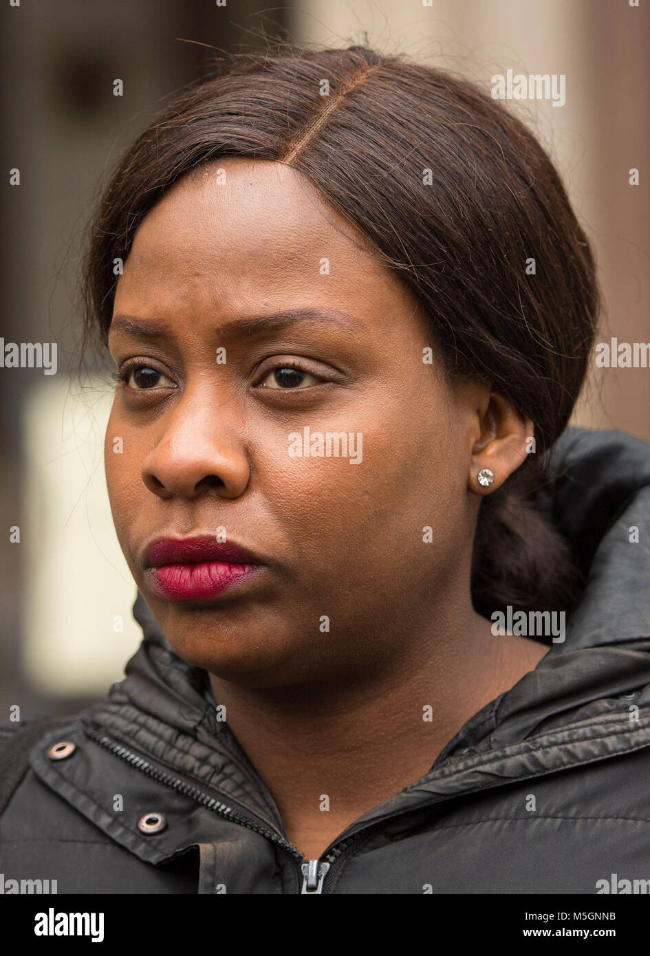 Isaiah haastrups mother takesha thomas hi-res stock photography and ...