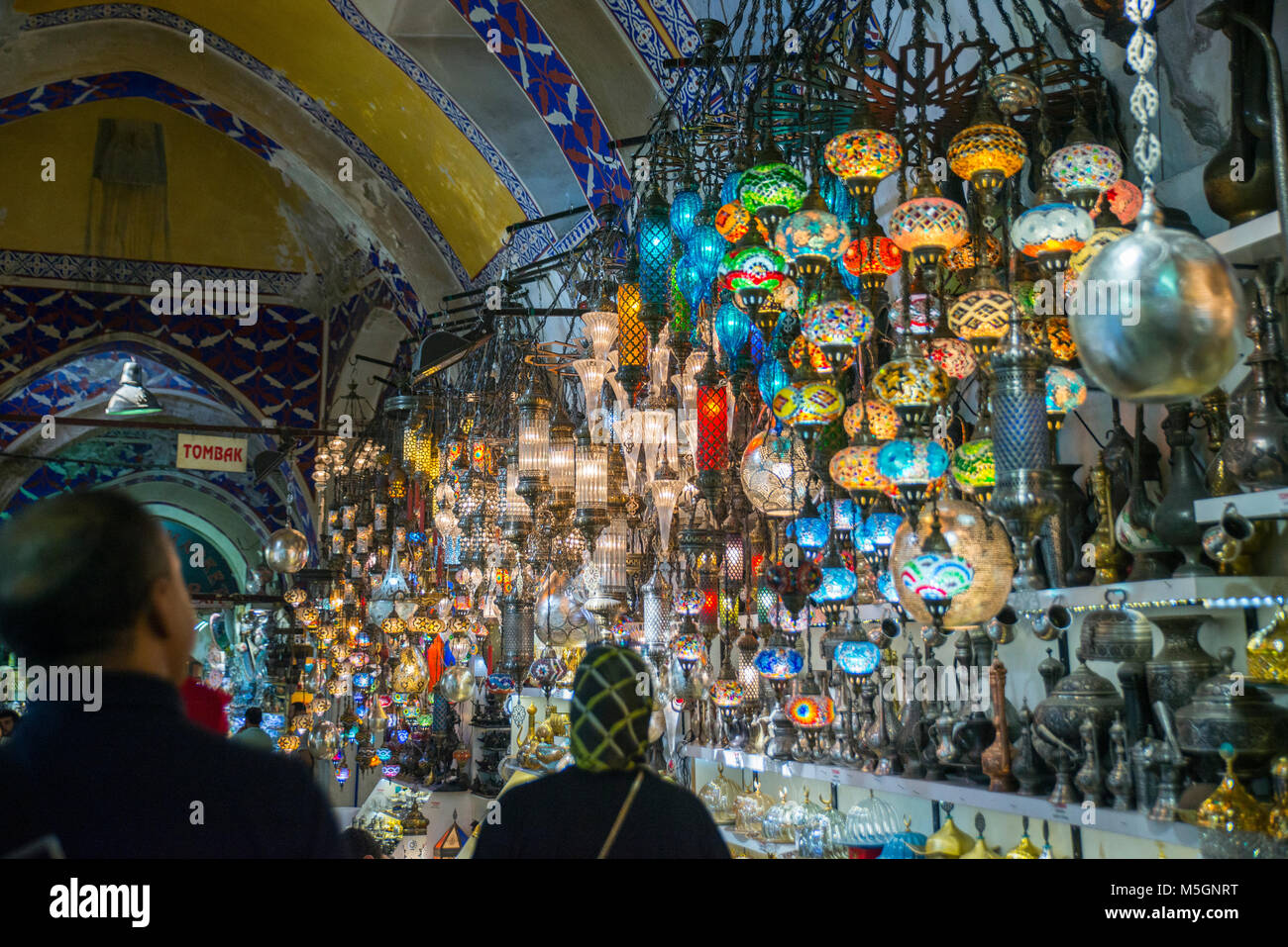 Grand Bazaar, Istanbul, Turkey Stock Photo - Alamy