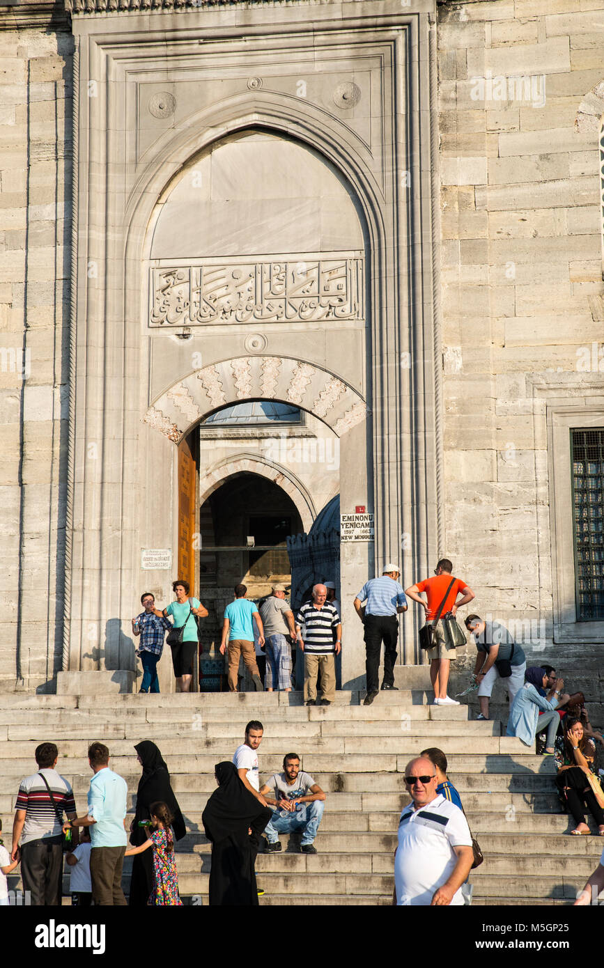New mosque, Istanbul, Turkey Stock Photo - Alamy