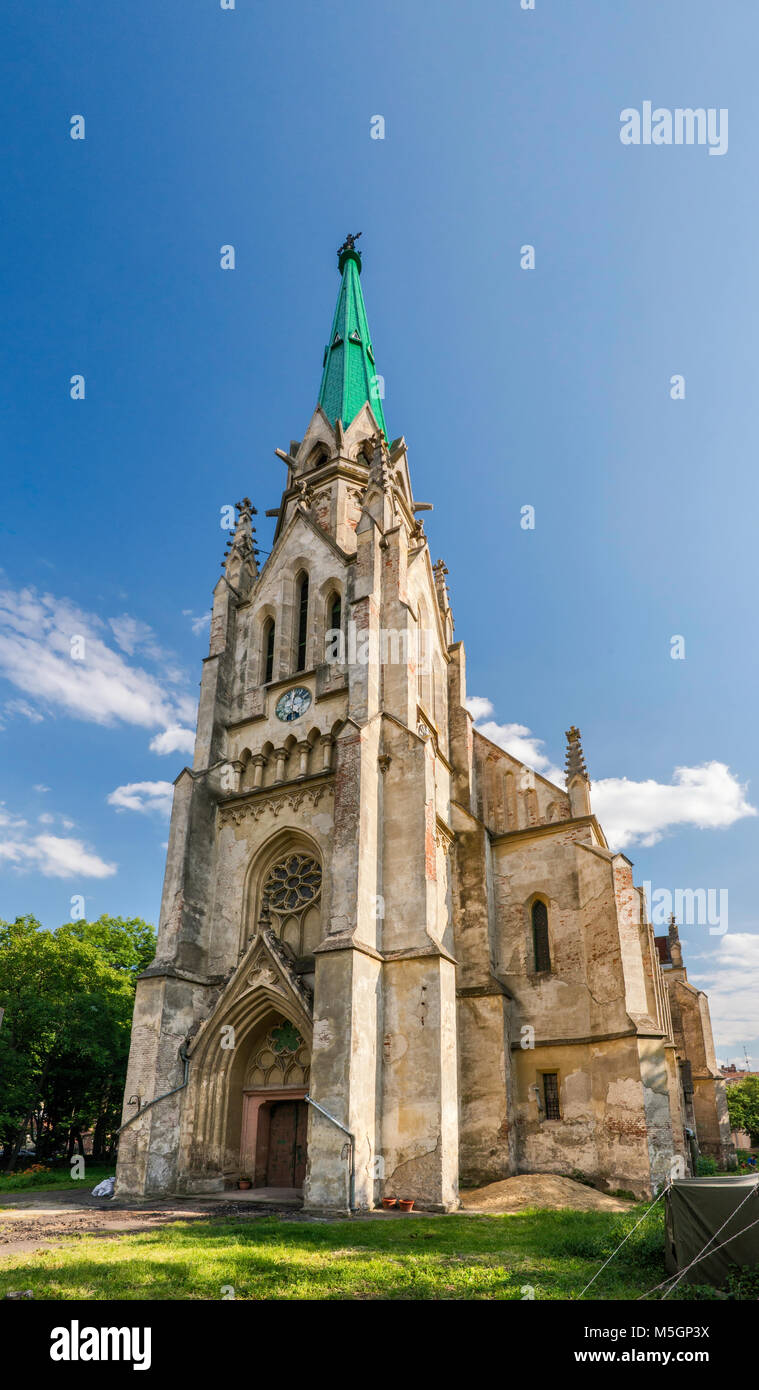 Sacred Heart Church, Polish Roman Catholic Church in neo-gothic style ...