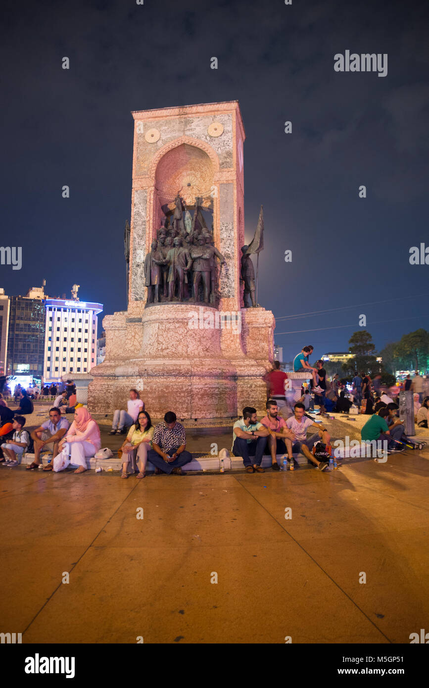 Taksim square night hi-res stock photography and images - Alamy