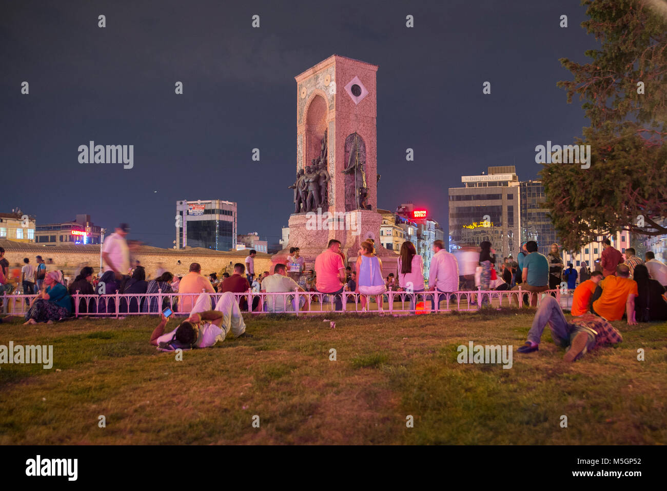 Taksim square night hi-res stock photography and images - Alamy