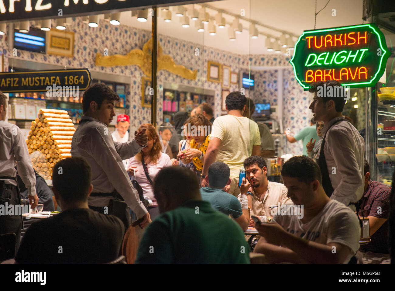 Turkish Bakery, Beyoglu, Istanbul, Turkey Stock Photo - Alamy