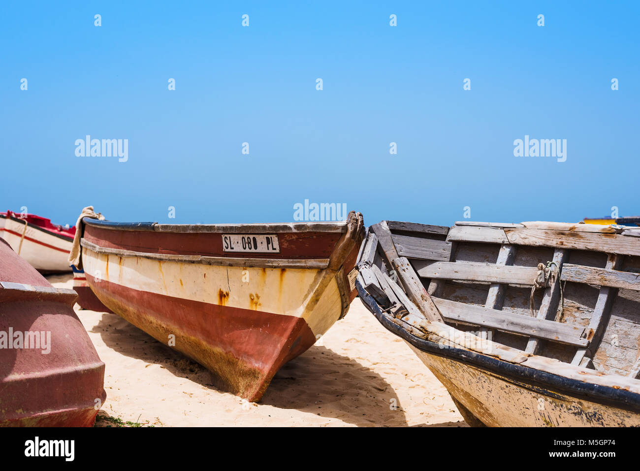 Boats cape verde hi-res stock photography and images - Alamy