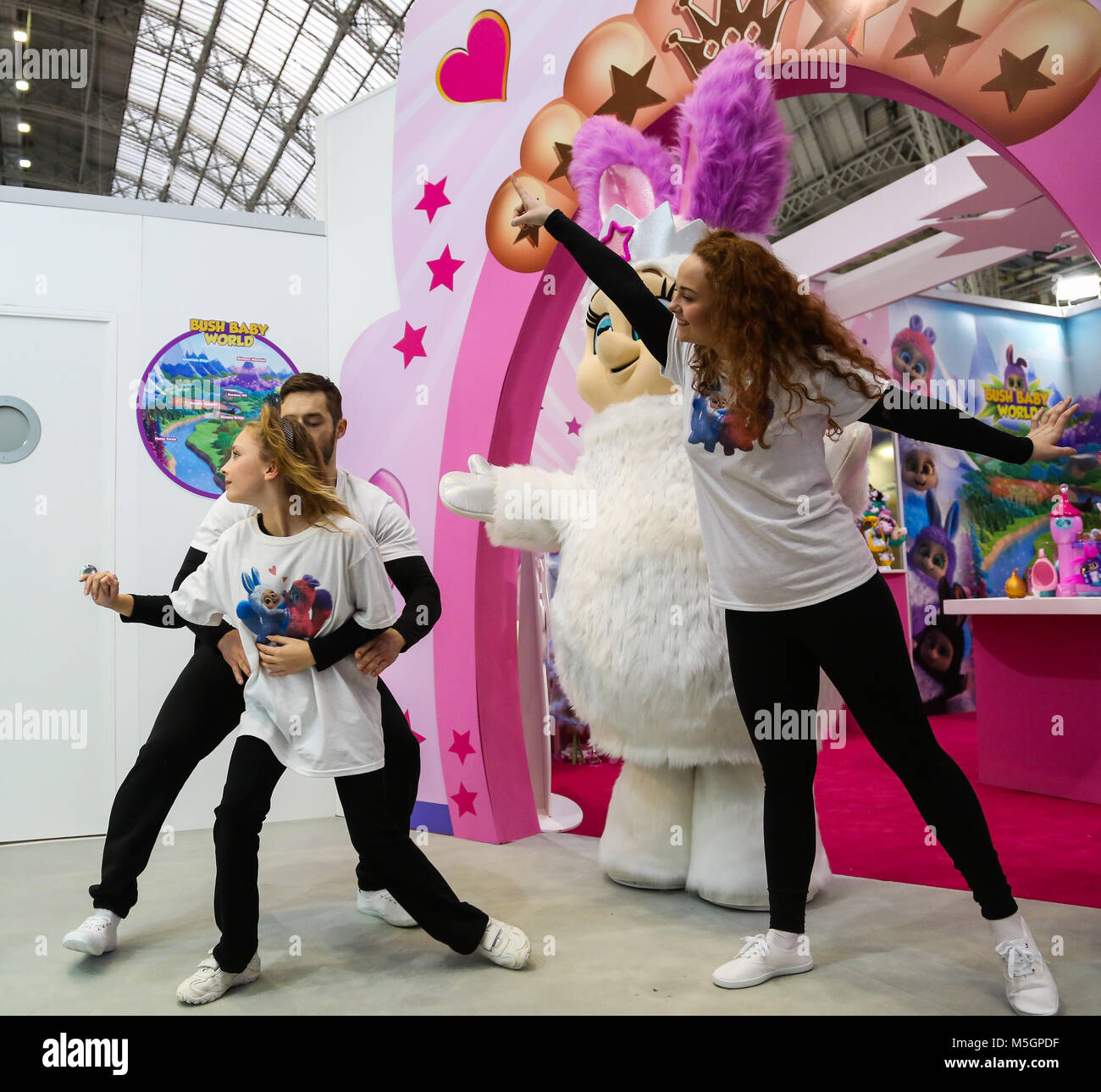 The London Toy Fair opens at Olympia Exhibition Centre. Organised by ...