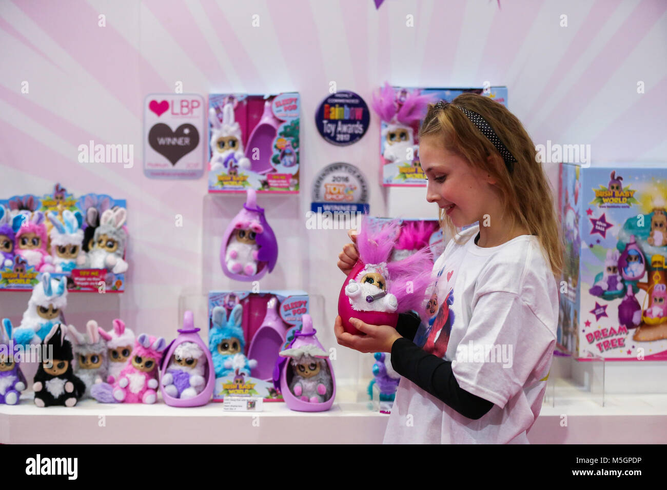 The London Toy Fair opens at Olympia Exhibition Centre. Organised by ...