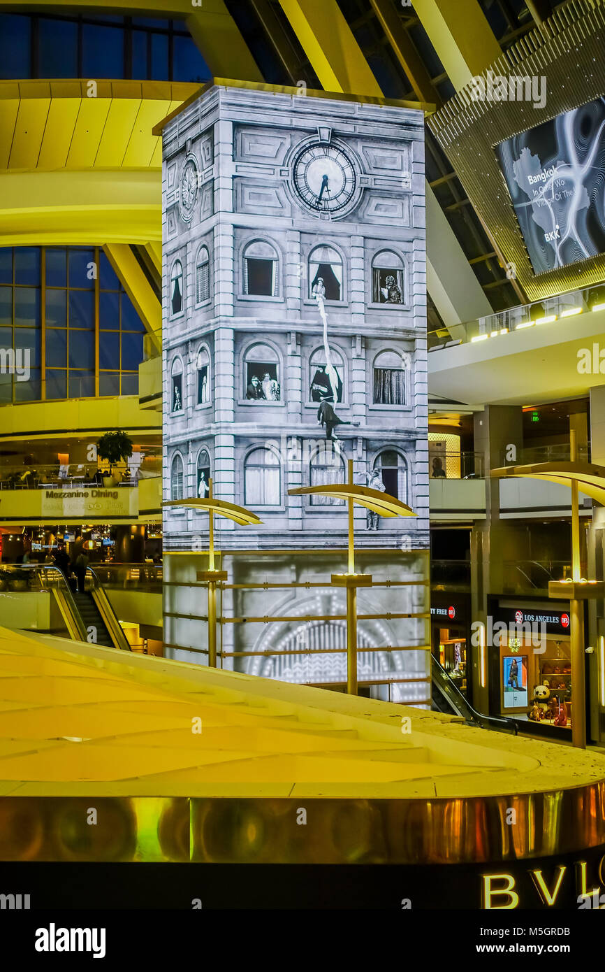 Lax airport interior architecture hi-res stock photography and images ...