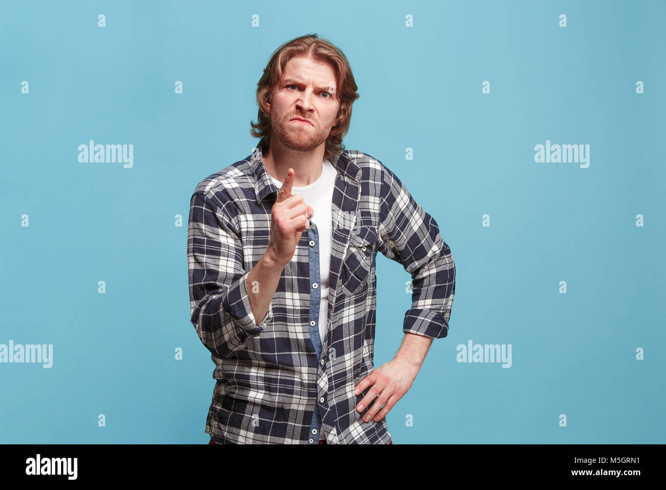 I choose you and order. Overbearing business man point you, want you ...