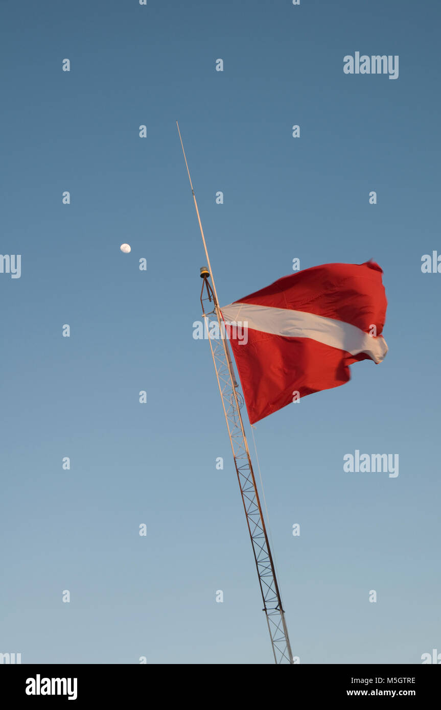 Diving flag hi-res stock photography and images - Alamy