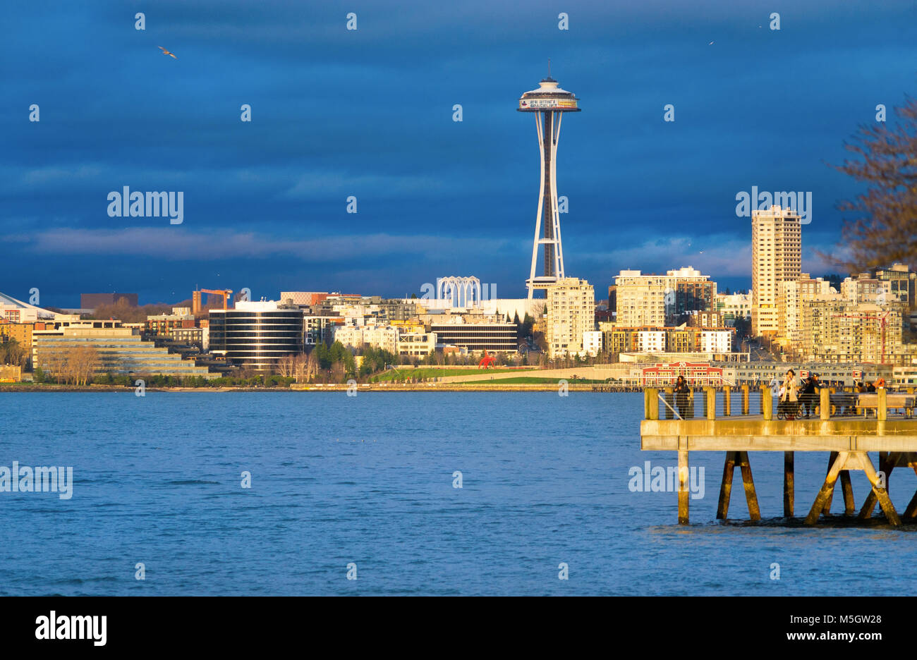 The Seattle Skyline Stock Photo - Alamy