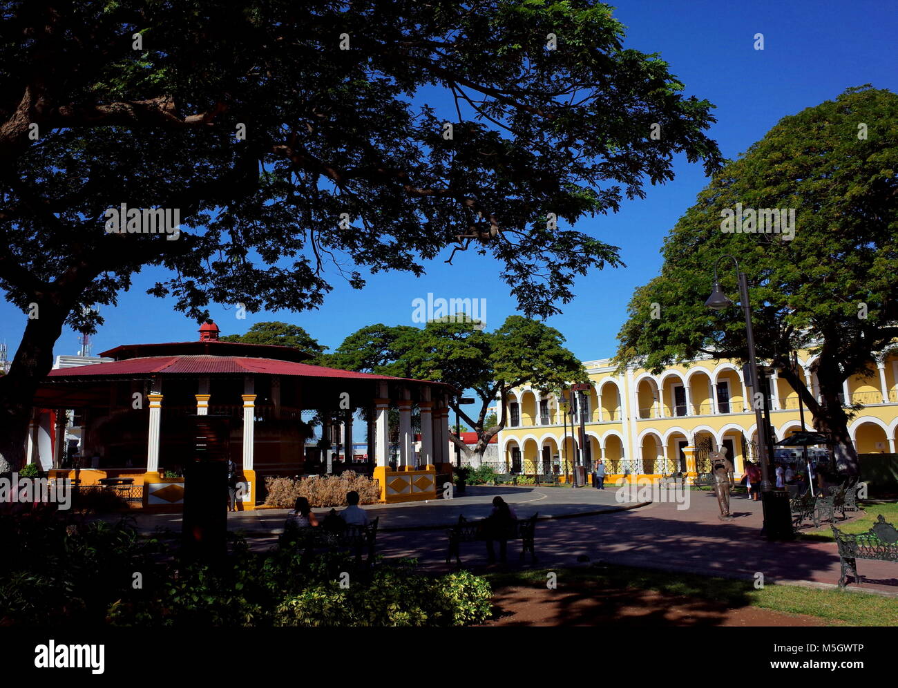 Plaza principal campeche mexico hi-res stock photography and images - Alamy