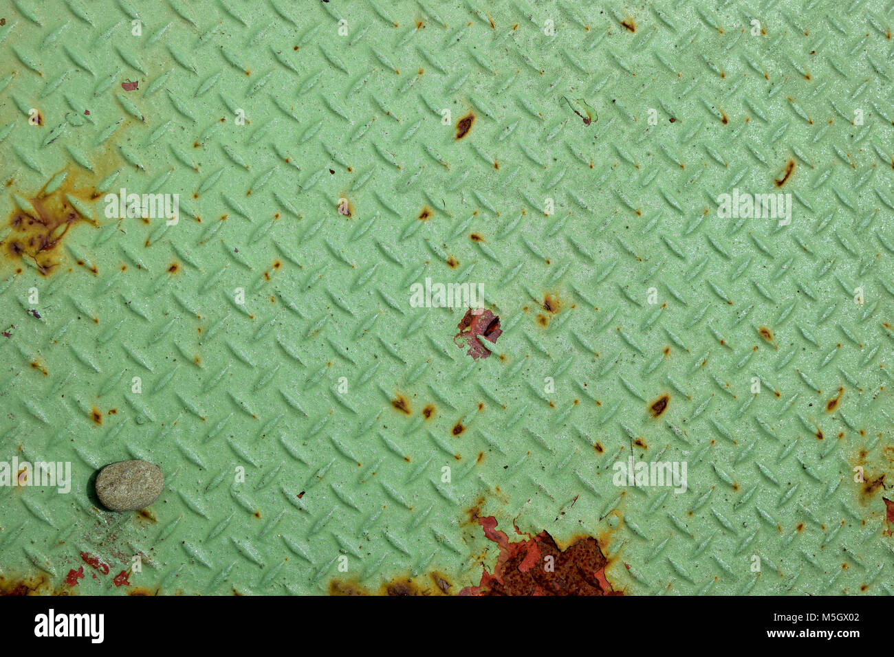 Rusty Diamond Plate Texture Stock Photo - Alamy
