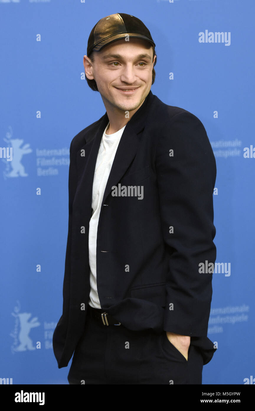 Berlin, Germany. 23rd Feb, 2018. Franz Rogowski during the 'In den ...