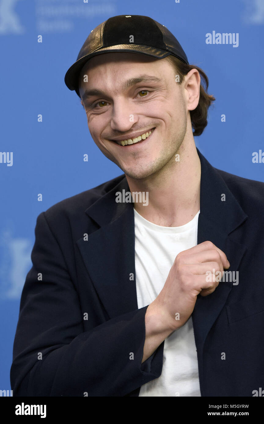 Berlin, Germany. 23rd Feb, 2018. Franz Rogowski during the 'In den ...