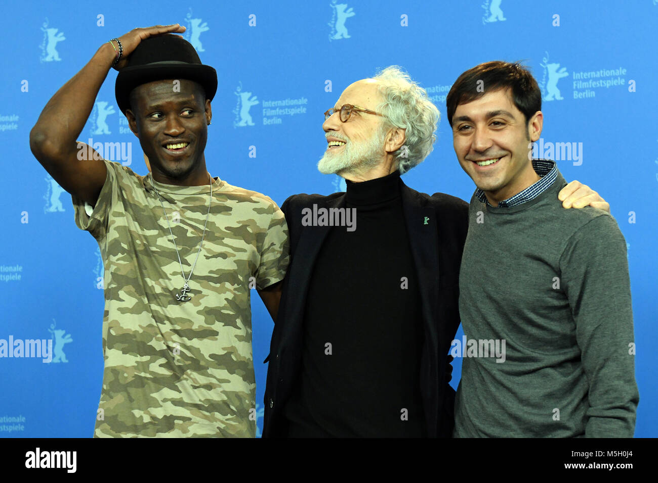 22 Febuary 2018, Germany, Berlin: Berlinale, photo session, "Eldorado ...