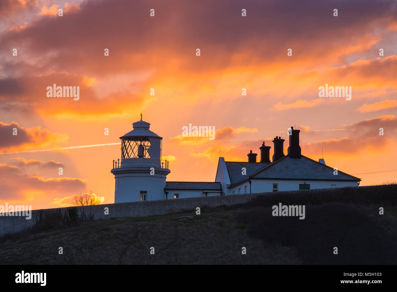Swanage coast path hi-res stock photography and images - Alamy
