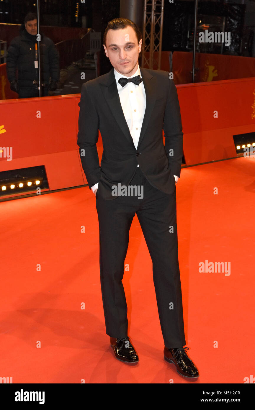 Berlin, Germany. 23rd Feb, 2018. Franz Rogowski attending the 'In den ...