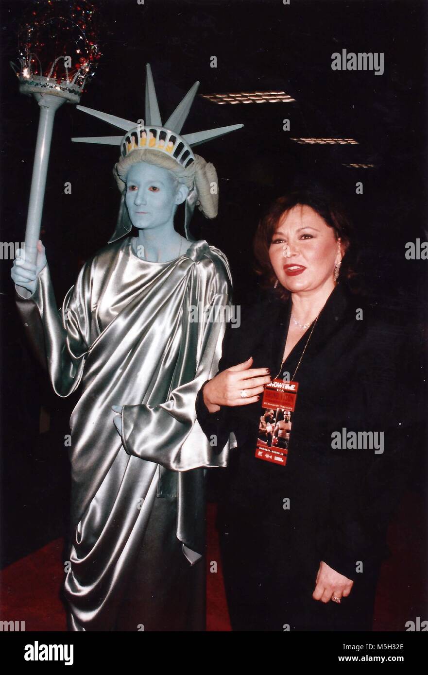 CelebrityArchaeology.com 1996 FILE PHOTO ROSEANNE BARR Photo By John ...
