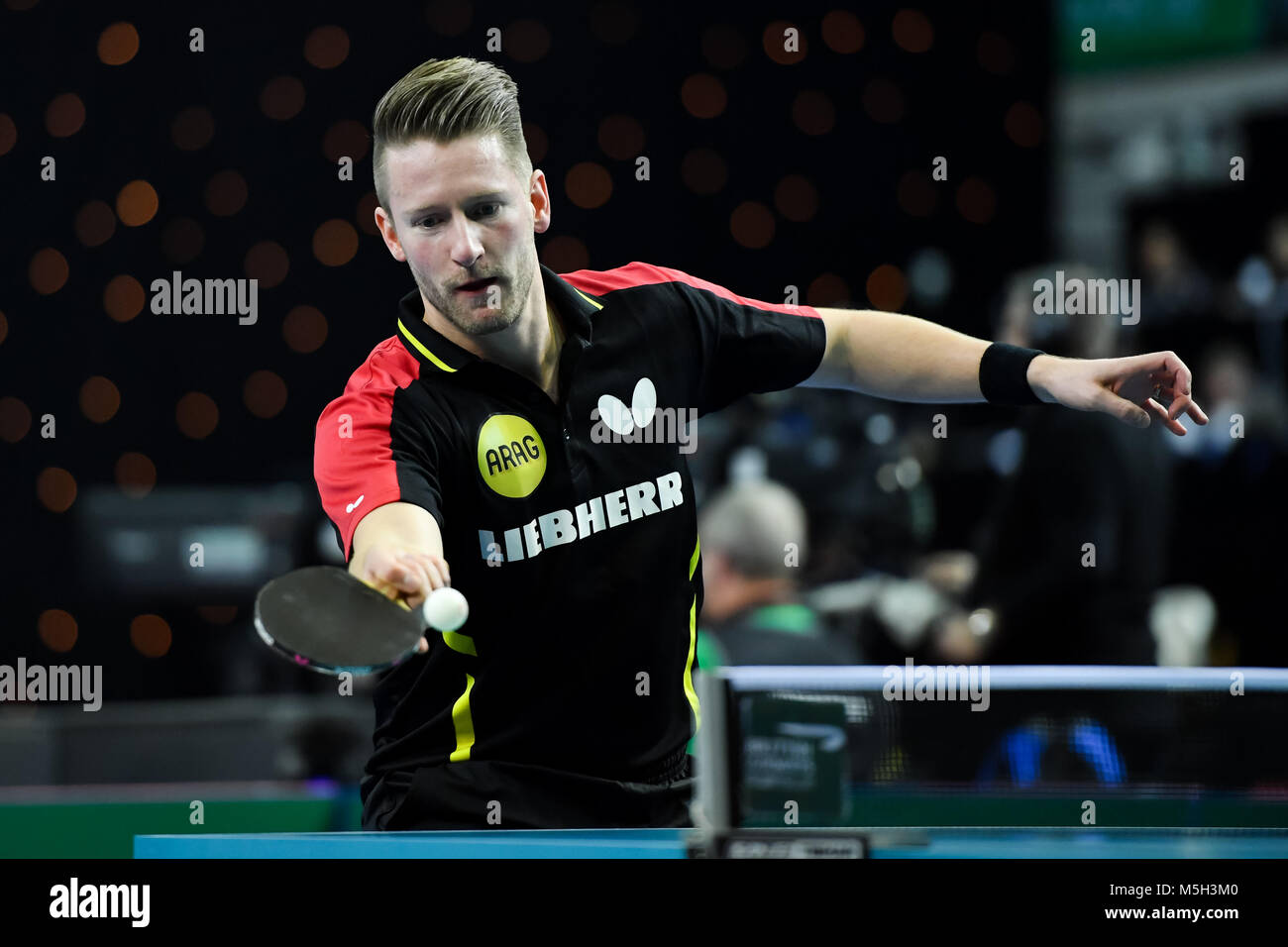 London, UK. 23rd Feb, 2018. Ruwen Filus of Germany during International ...