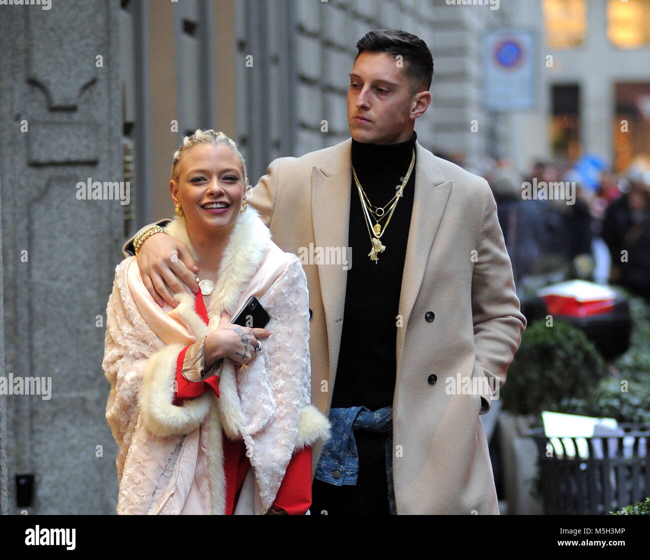 Milan, Giulia Proved and engaged Pierluigi Gollini at the ICEBERG ...