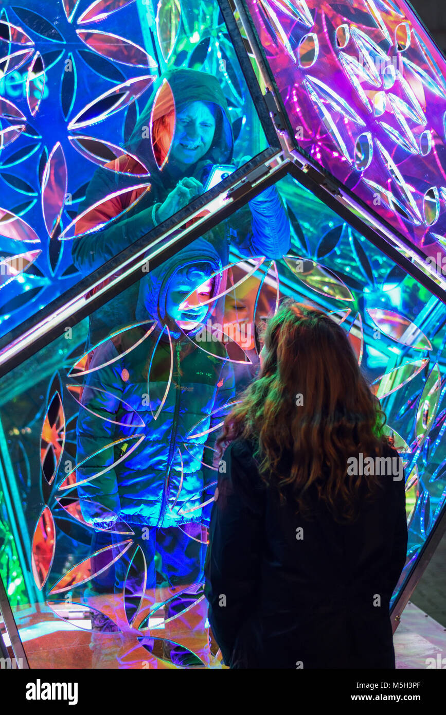 Light night nottingham 2018 hi-res stock photography and images - Alamy