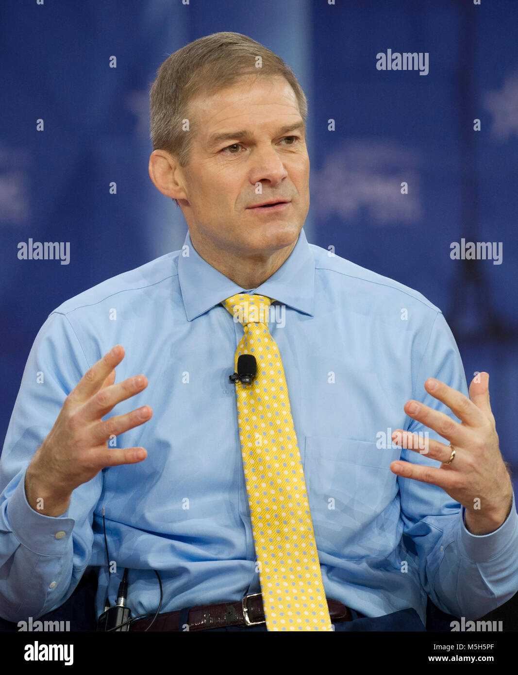 United States Representative Jim Jordan (Republican of Ohio) speaks at ...