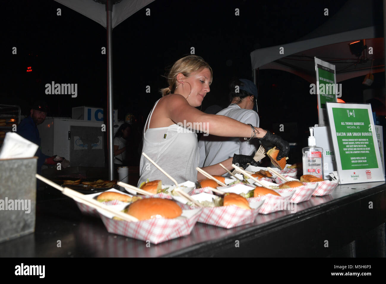 MIAMI BEACH, FL - FEBRUARY 23: Chef Guy Fieri hosts Burger Bash Bash ...