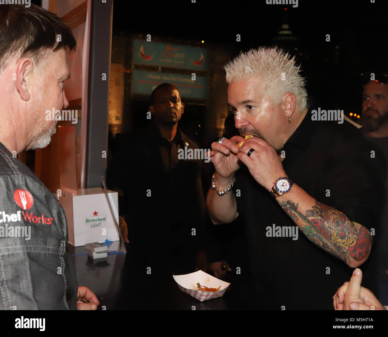 MIAMI BEACH, FL - FEBRUARY 23: Chef Guy Fieri hosts Burger Bash Bash ...