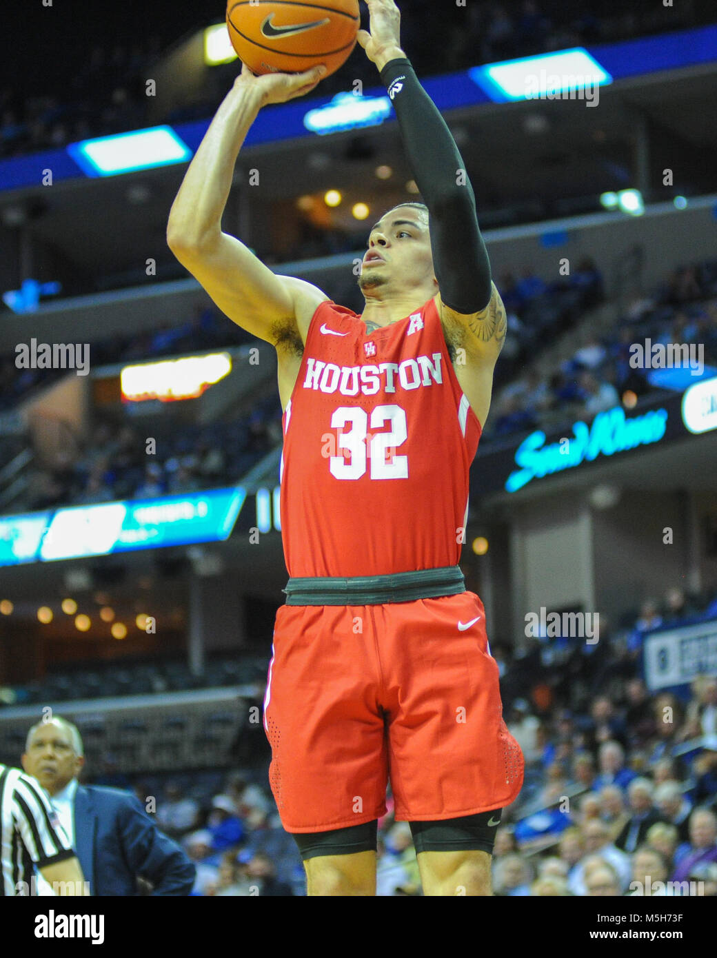 February 22, 2018; Memphis, TN, USA; UH Cougars guard, Rob Gray (32 ...