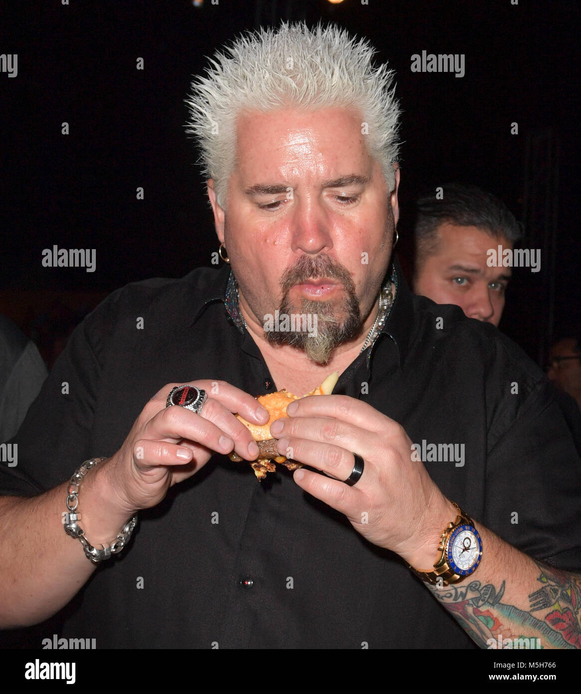 MIAMI BEACH, FL - FEBRUARY 23: Chef Guy Fieri hosts Burger Bash Bash ...
